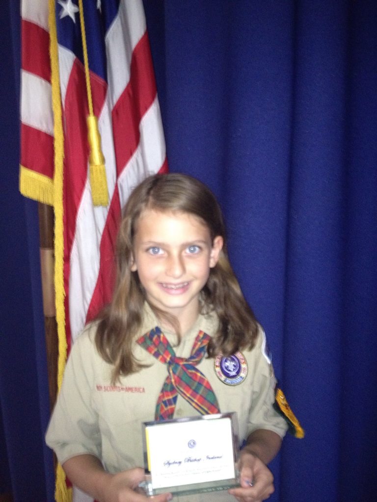 Scouting Champion Sydney Ireland Poised to Become First Female to Earn ...